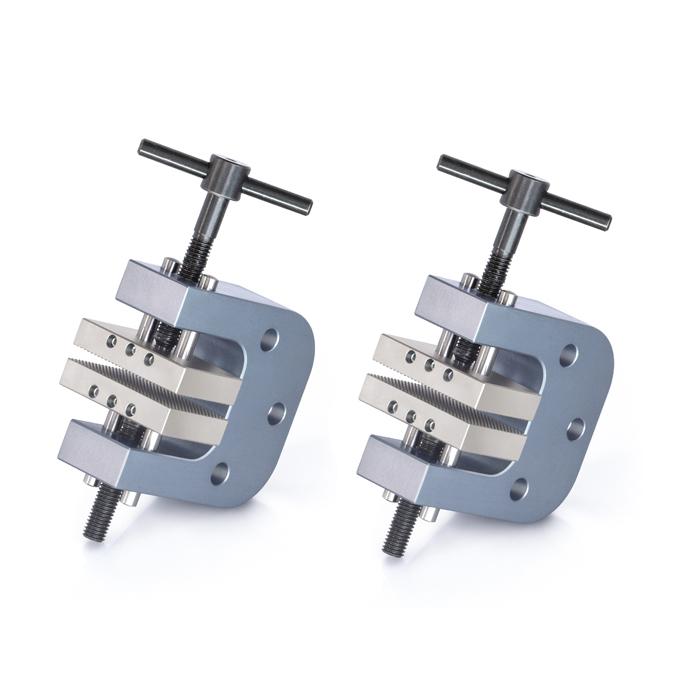 Spannklemme - max. Belastung 2 kN - Backen mit Pyramidengrip