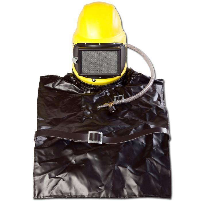 Blästerhjälm C4 - med bröstskydd - DIN EN 14594