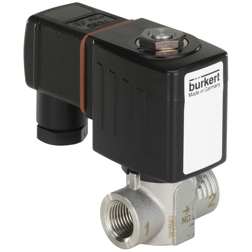 2/2-Way - Servo Solenoid Valve - Type 6240 - Brass/Stainless Steel ...